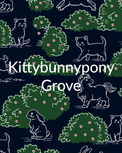 Kittybunnypony Grove Pattern KBP® – kittybunnypony