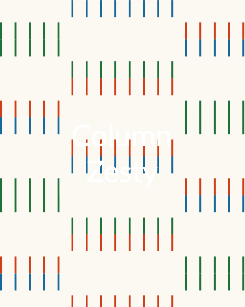 Column Zesty Pattern KBP® – kittybunnypony