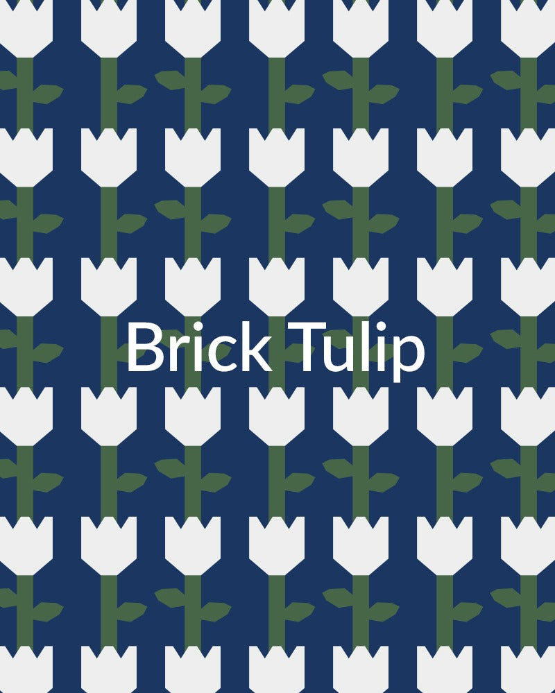 Brick Tulip Pattern KBP® – kittybunnypony